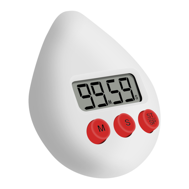 Digital Bathroom Clock Waterproof Shower Clock Timer Temperature ...