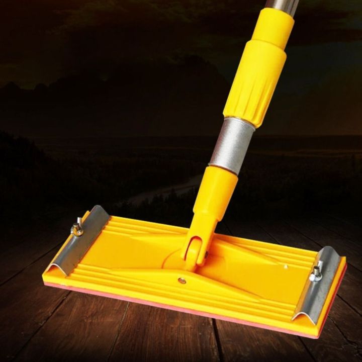 durable Cardan rotation Pole Sander Replacement Head Fixed sandpaper ...