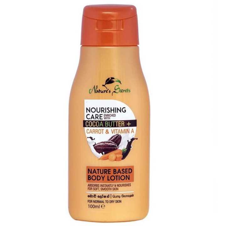 Nature's Secrets Nourishing Care Body Lotion 100ml | Daraz.lk
