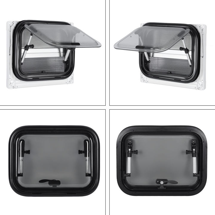 RV Window 18.8 X 15.6 Inch Shock Absorption RV Push Out Window with ...