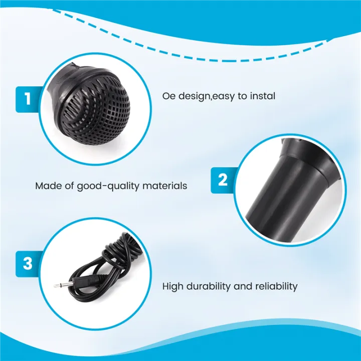 OUMERY Keyboard Microphone 3.5mm Small Port Keyboard Portable ...