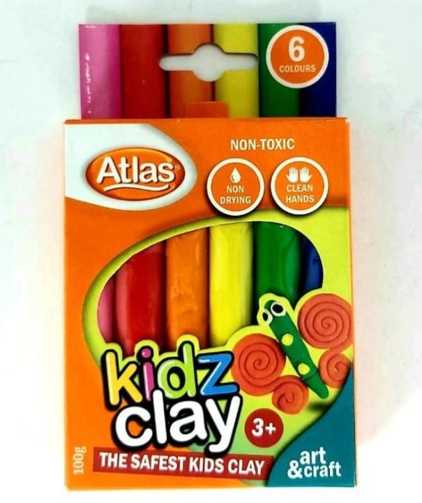 ATLAS CLAY 6 colours small | Daraz.lk