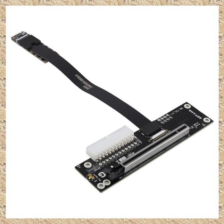 PCIe 5.0 M.2 NVMe to PCIE X16 EGPU Adapter for NUC / ITX / / Notebook ...