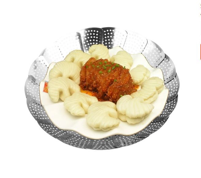 Stainless Steel Multi Purpose Folding Plate | Daraz.lk