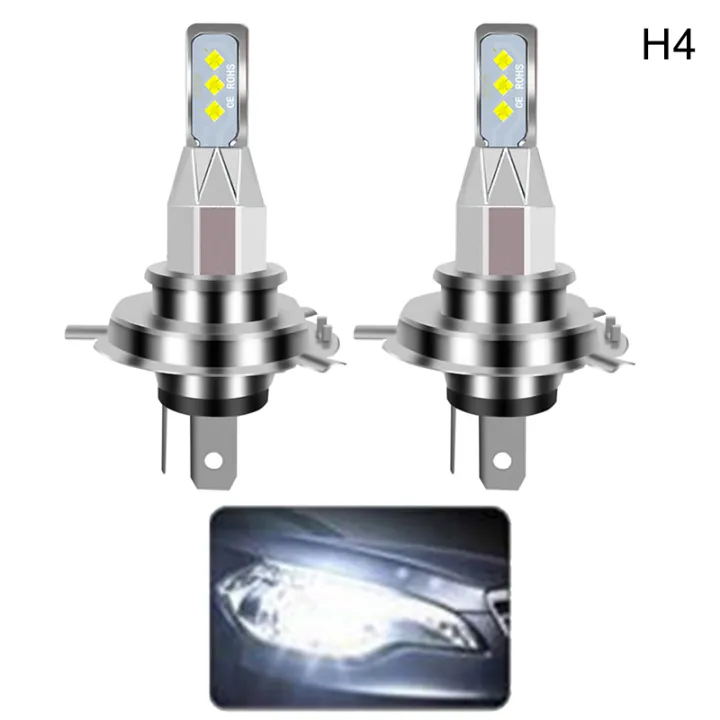 1Pcs H4 LED Car Headlight Bulb Beam 24V 12V 80W High Power Auto Fog ...