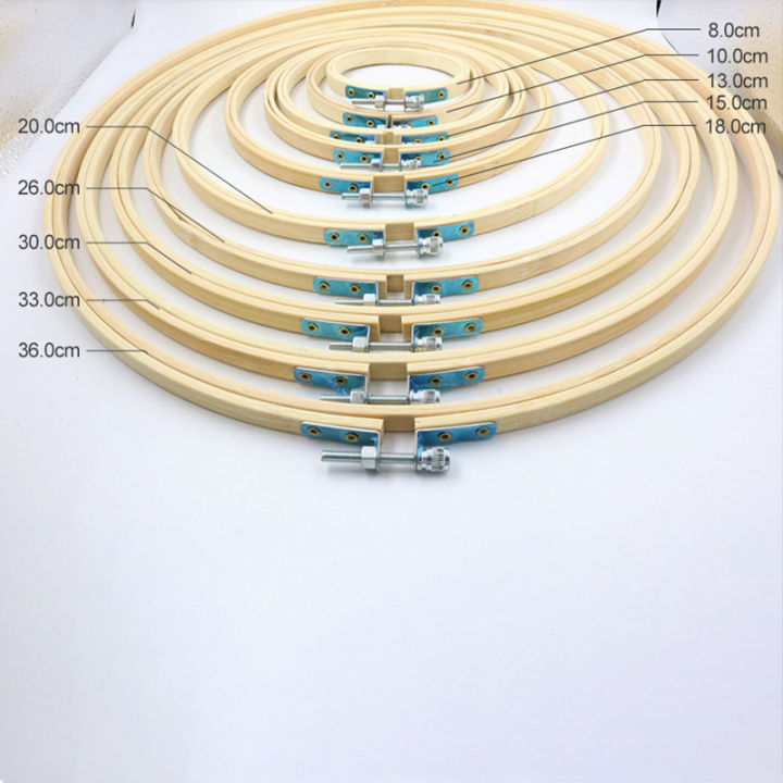 Cross Stitch Machine Bamboo Frame Embroidery DIY Needle craft Sewing ...