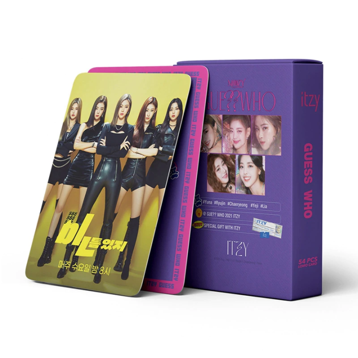 32 Pcs/pack ITZY Album Photo Lomo Sticker Card Collection | Daraz.lk