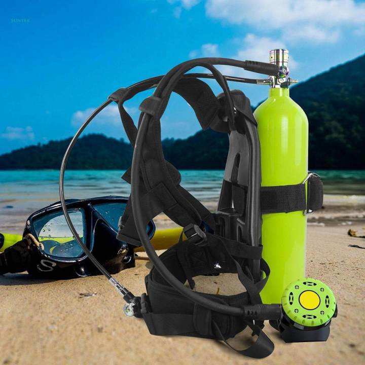 Diving Tank Backpack Scuba Tank Back Holder Oxygen Bottle Suppor for ...