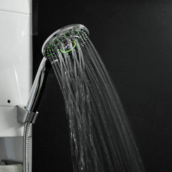 Luxury Home Bathroom Hotel RV Water Glow LED Light Shower Head ...