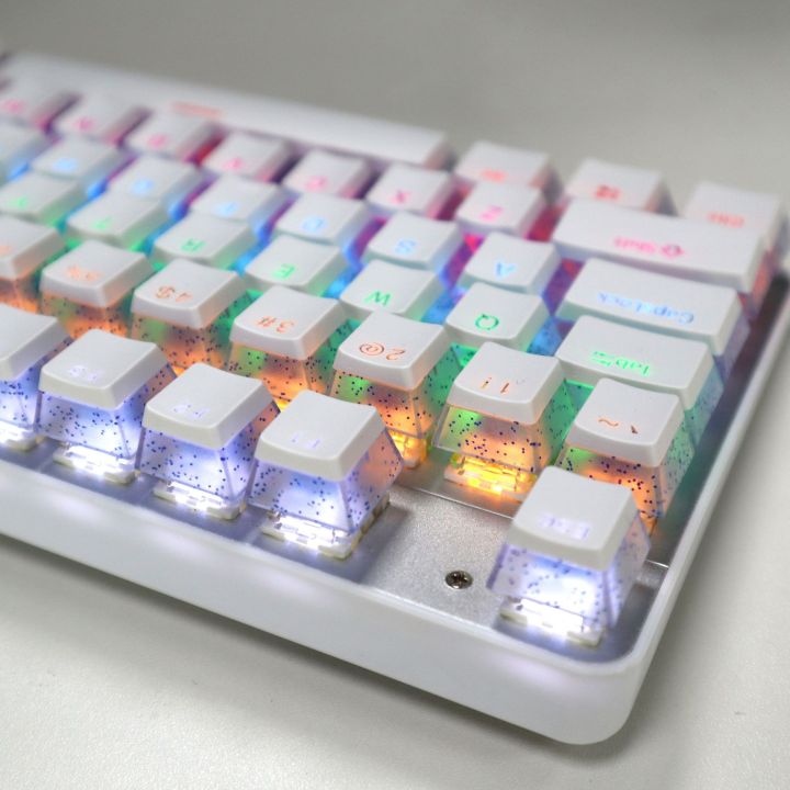 HXSJ 104 Keys PBT Pudding Keycaps Two-color Injection OEM Profile DIY ...