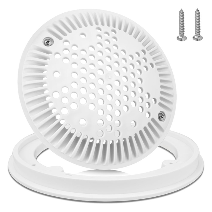 Sojhoop WG1030AVPAK2 Ground Pool Drain Cover and Frame Kit,for Pool ...