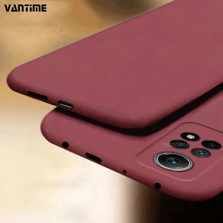 Vantime for Xiaomi Redmi Note 12 Pro 4G Case Soft Sandstone Slim Matte Cover | Daraz.lk