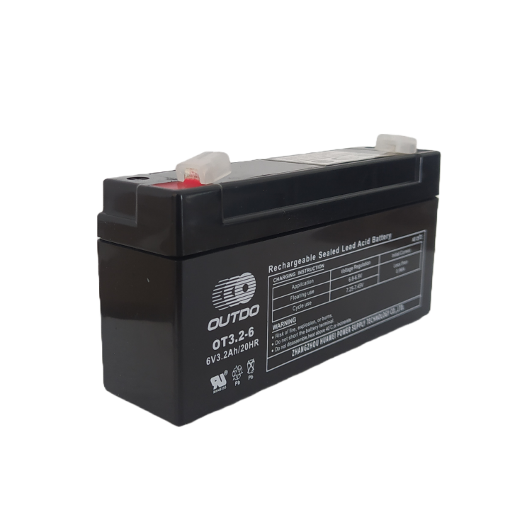 6V 3.2Ah 20Hr Rechargeable Battery With 6 Month Warranty Used_In JEWELLARY SCALES And GOLD BELL ...