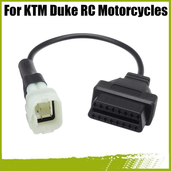 Motorcycle Accessories 6 Pin to OBD2 Adapter for KTM Duke RC ...