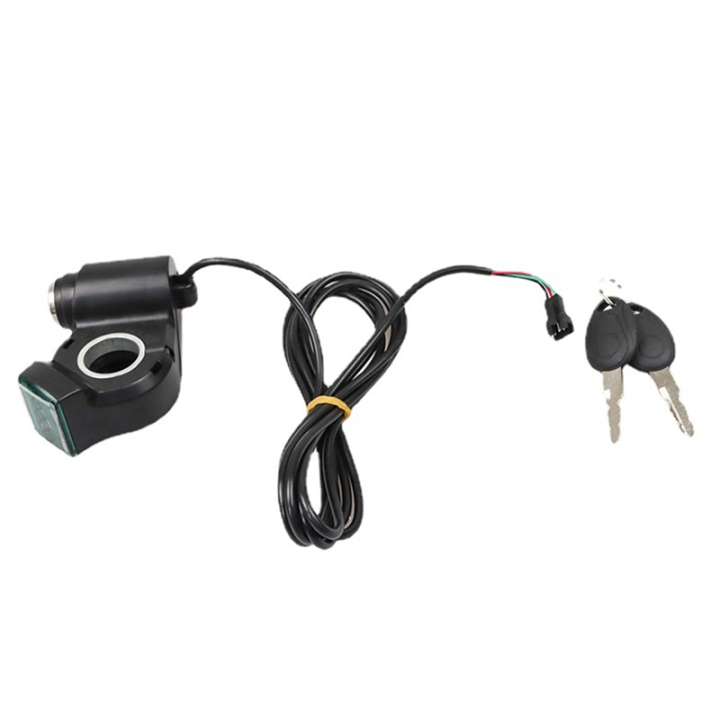 M4 Electric Vehicle Thumb Throttle Voltmeter Key Start Switch Off Door ...