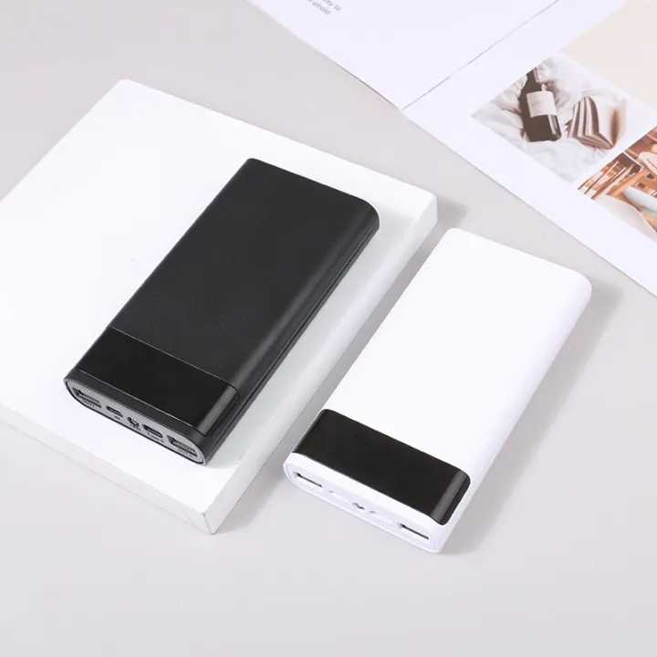 Charging 18650 Power Bank 20000mAh USB Type C 5V Cases Battery Charge ...