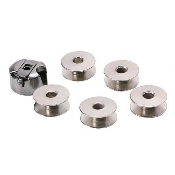 Bobbin Case with 5 bobbins pack for JUKI/ ZOJE/ JACK industrial sewing machine | Daraz.lk