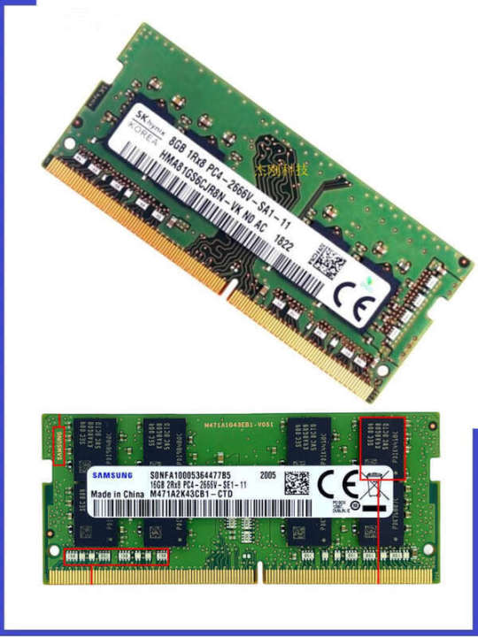 Samsung notebook memory module 8GB 2133 2400 2666 3200 4G Hynix DDR4 ...