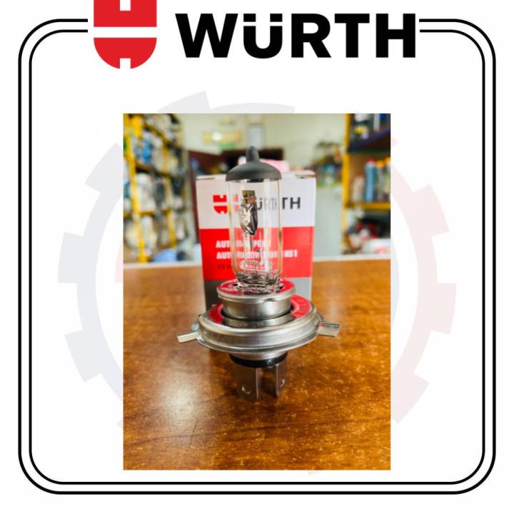 H4 12v 35/35w WURTH motor bike Head light bulb 3pin(GERMANY) | Daraz.lk