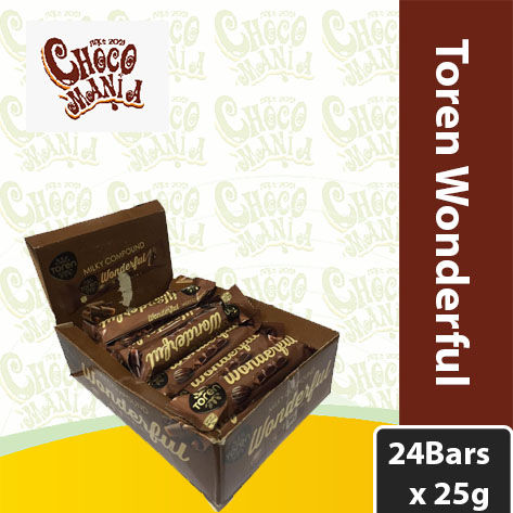 Toren Wonderful 24 x 25g bars chocolates | Daraz.lk