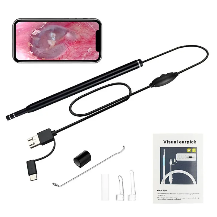 【Daily Necessities For Anyone Store】Ear Cleaning Endoscope 3 in1 USB HD ...