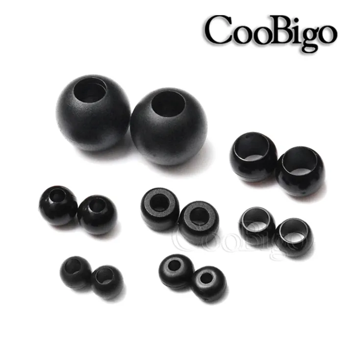 Pony Bead Bead Large Hole Cord Lock Ends Necklace Jewelry Bracelet Bags ...