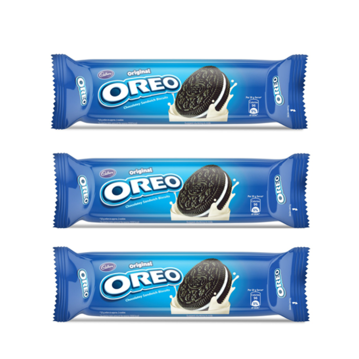 Cadbury Oreo Vanilla Creme Biscuit 120g (Pack of 3) | Daraz.lk