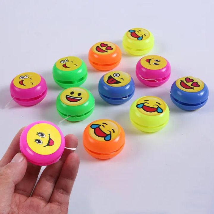 15Pc Cute Smile Mini Yoyo Yo Yo Gadget Interesting outdoor Toys for ...