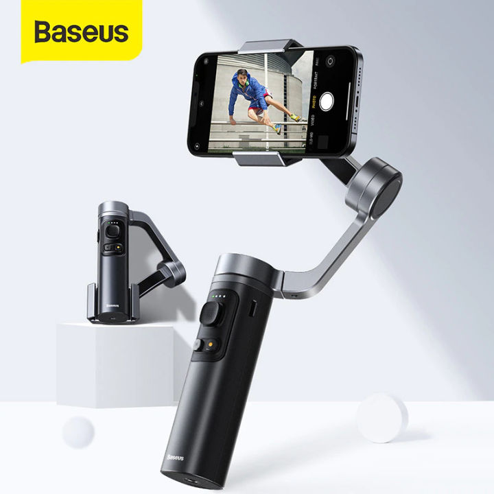Baseus Control Smartphone Handheld Folding Gimbal Stabilizer | Daraz.lk