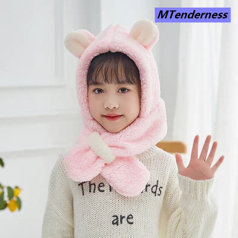 MTenderness 4-14Years Old Children Cute Plush Bunny Hat Rabbit Cap Ears ...