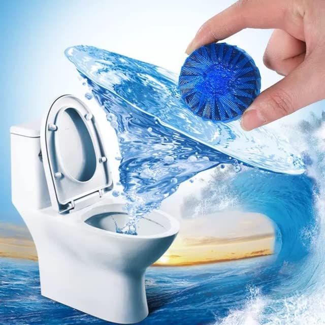 10 Pcs Blue Toilet Bowl Cleaners Block Toilet Refresher Toilet Cleaning ...