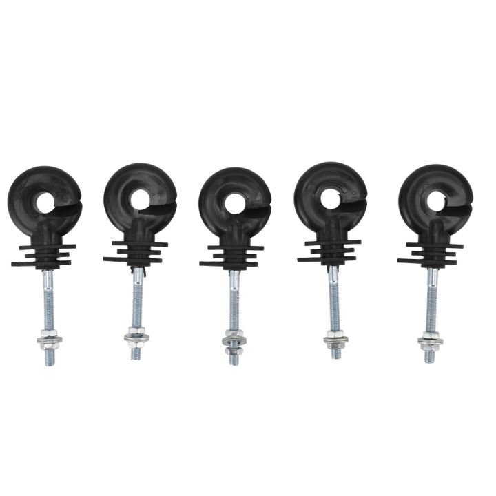 100x Electric Fence Wood Post Insulators Polyrope Farm Fence Insulator ...