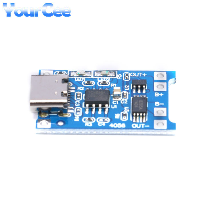 10pcs Type-C Usb Lithium Charger Module 1a 18650 Tp4056 Charging Board ...