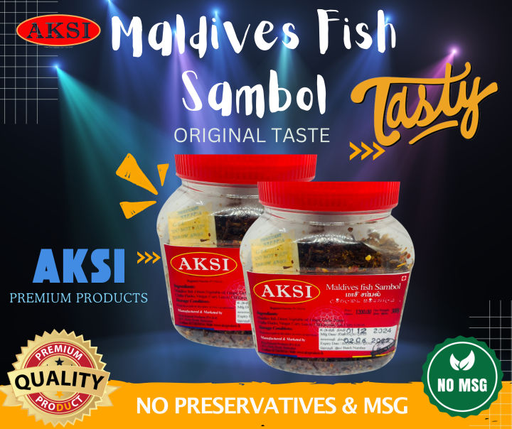 Aksi Maldive Fish Sambol 300g | Daraz.lk
