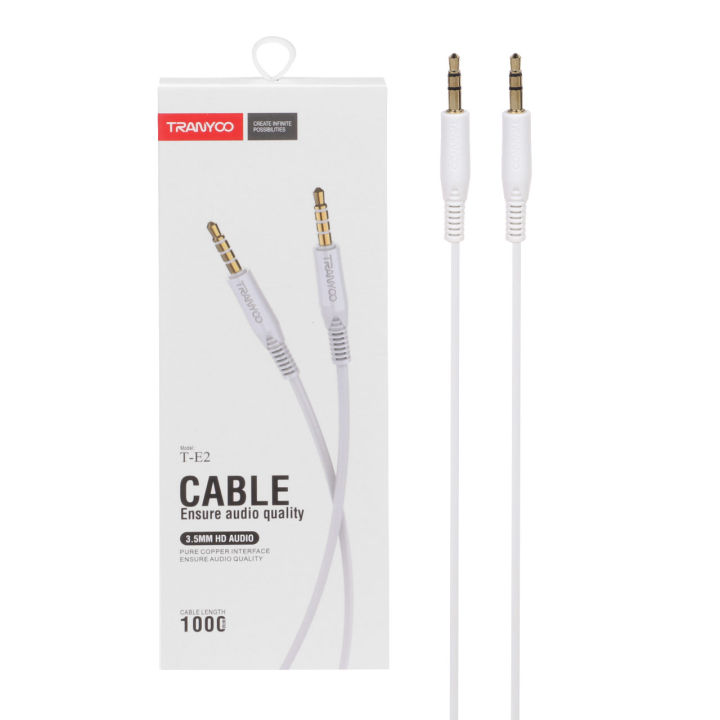Tranyoo T-E2 3.5mm Audio Cable | Daraz.lk