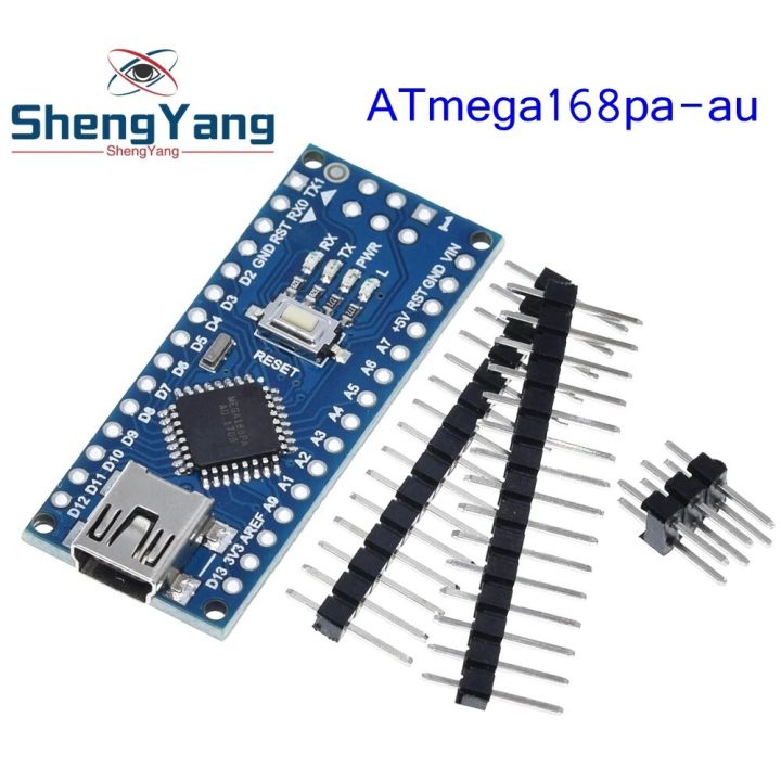 Nano Atmega168 controller compatible for arduino nano Atmega168PA-AU CH340 CH340C replace CH340G ...