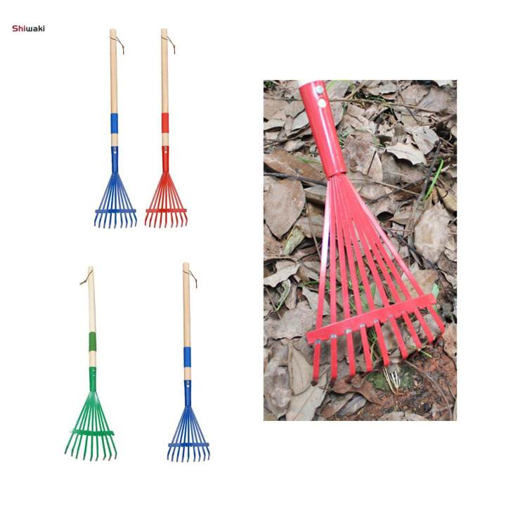 Leaf Rake Leaves Rakes for Gardening Garden Rake for Flower Beds Shrub ...