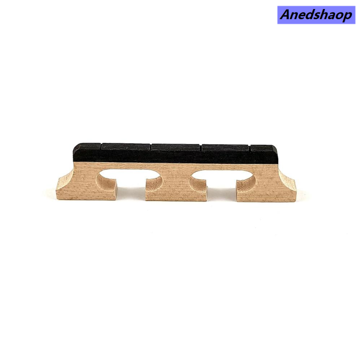 NEW Anedshaop 4 / 5 / 6 Strings Maple Ebony Standard Banjo Bridge, 2025 ...