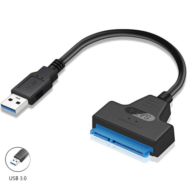 USB 3.0 to SATA 3+22pin Hard Disk Cable Converter 5Gbps USB Adapter for ...