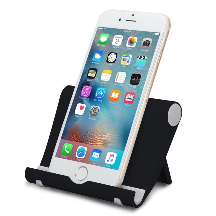 Universal Flexible Foldable Cell Phone Tablet Desk Stand Holder | Daraz.lk