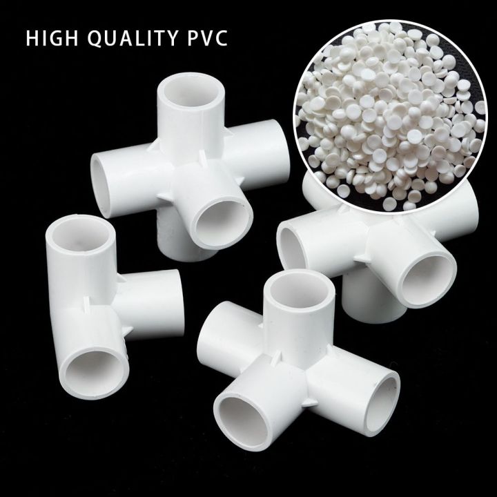 Pipe Fittings 3 WAY 4 WAY 5 WAY 6WAY Stereoscopic Pipe Connector PVC ...