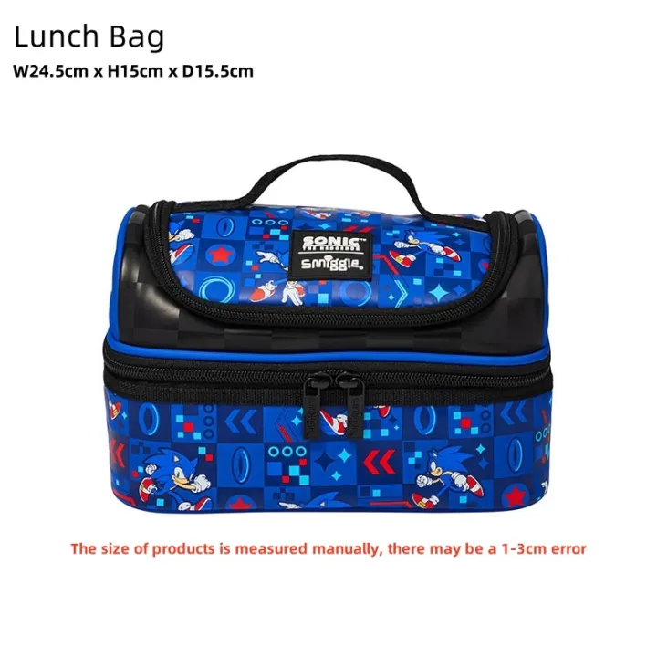 Australia Smiggle Schoolbag Sonic Backpack Cartoon Series Children ...