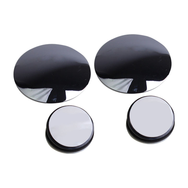 2Pcs Frameless Car Rearview Mirror Blind Spot Round Mirrors 360 ...