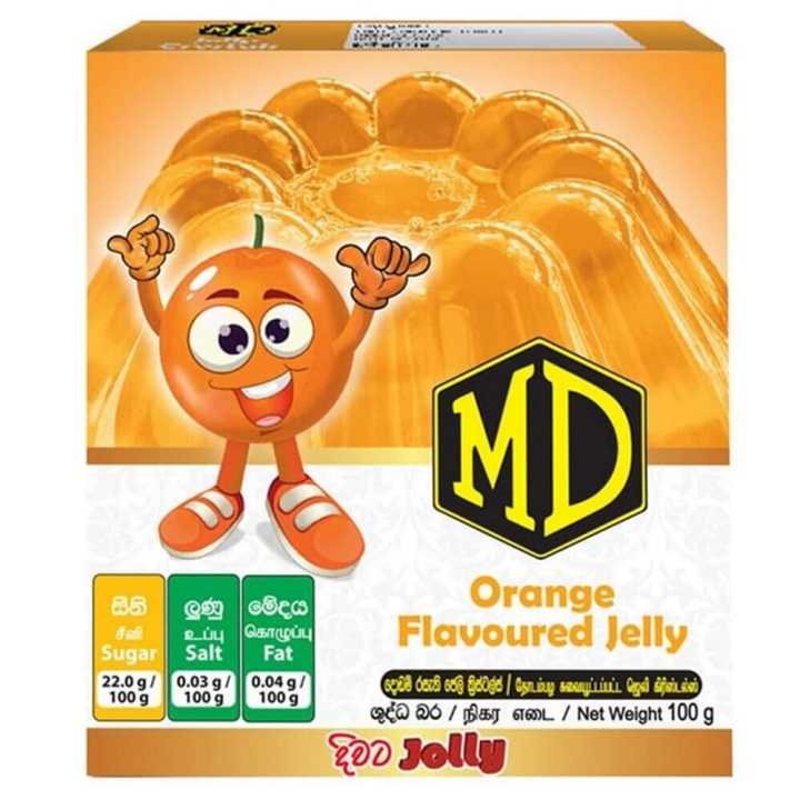 MD Jelly Crystal Orange 100G Pkt | Daraz.lk