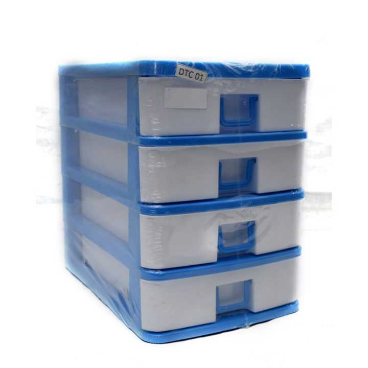 Mini Drawer Dtc1 - Blue & White | Daraz.lk