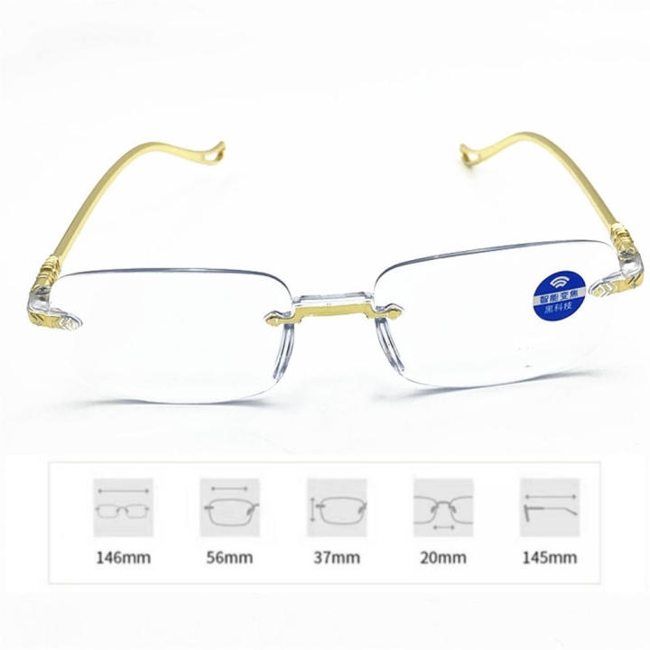 HD Presbyopia glasses -cut Women and Men High-grade Reading glasses ...