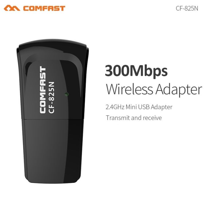 Comfast CF-WU825N V2 300Mbps Wireless USB WiFi adapter MT7603U Wi-Fi ...