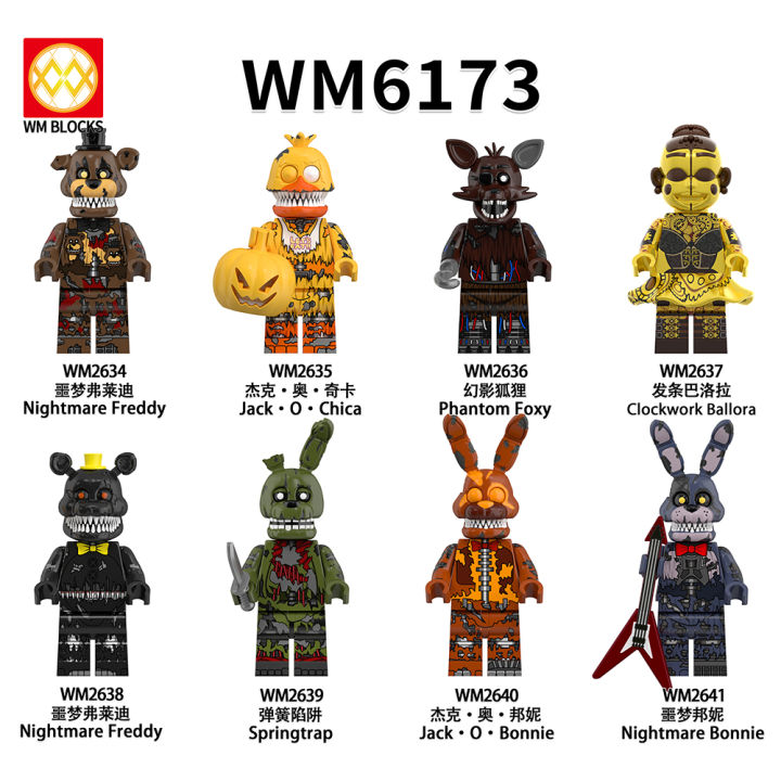 【Exclusive Discount】 WM6173 FNAF Five Nights at Freddy's Mini Action ...