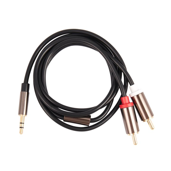 Jack 3.5mm to 2 RCA Audio Cable AUX Splitter 3.5mm Stereo Male to Male ...
