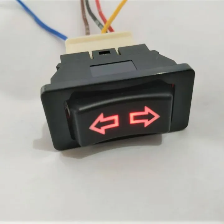 Car Universal Power Window Switch with Wiring Harness Socket 2 in 1 DC ...